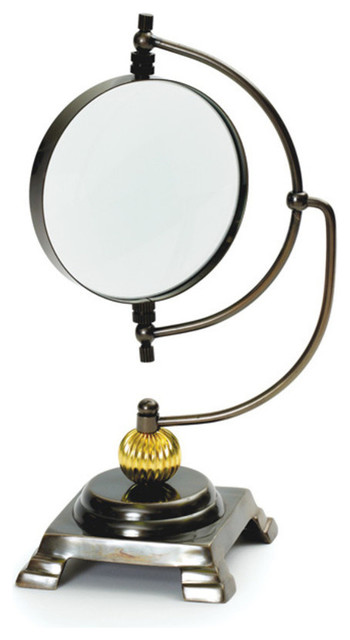 Swivel Magnifying Glass, 7" L x 5" W x 12" H - Transitional ...