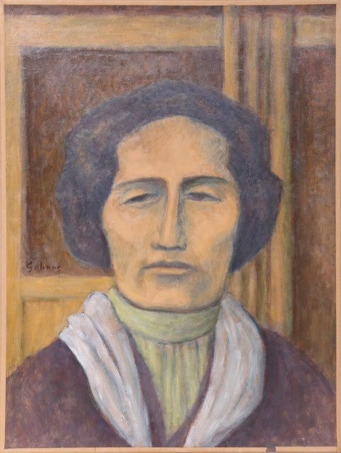 Italian Woman from the Ellis Island Series, 976, Laurent Marcel Salinas ...