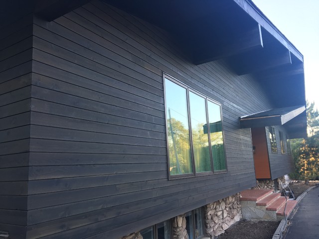 Shiplap cedar siding/New Architectural shingles - Contemporary ...