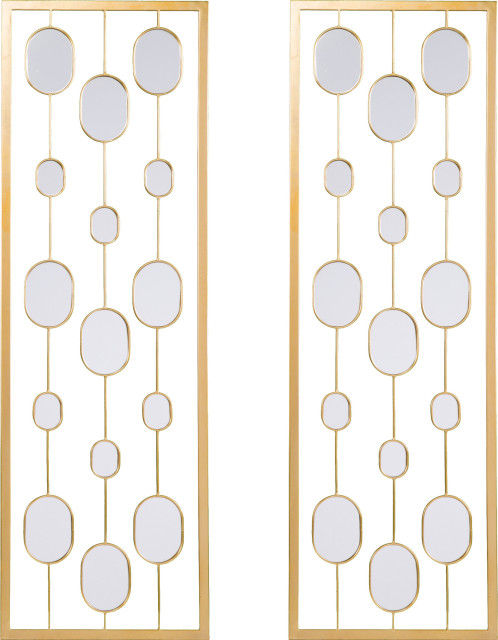 Savona Mirrored Wall Panels - Contemporary - Wall Accents - by ...