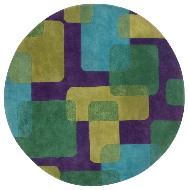 Contemporary Vibrance Area Rug - Contemporary - Area Rugs - by RugPal