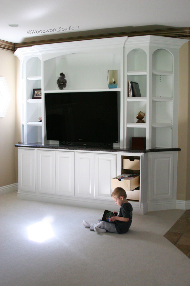 Entertainment Centers - Custom, Orange County - Transitional - Family ...
