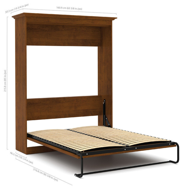 Versatile By Bestar 64" Full Wall Bed - Traditional - Murphy Beds - by ...