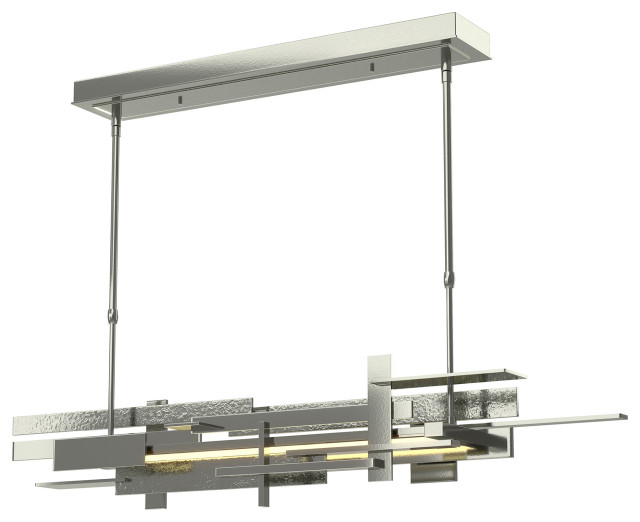 Planar Large LED Pendant, Sterling Finish - Contemporary - Kitchen ...