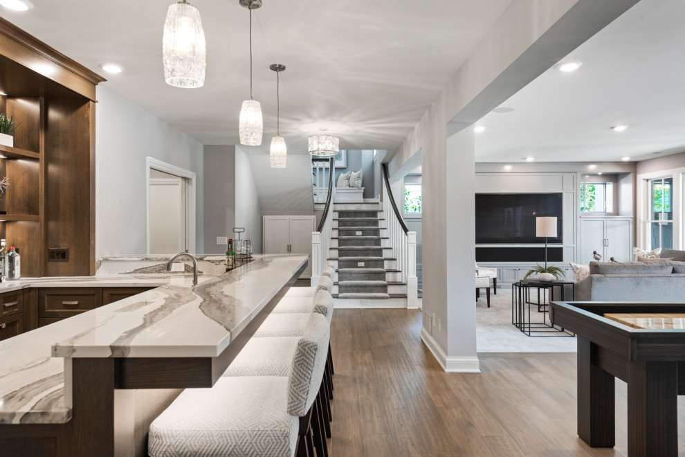 Kelsey Terrace - Contemporary - Basement - Minneapolis - by Charles ...