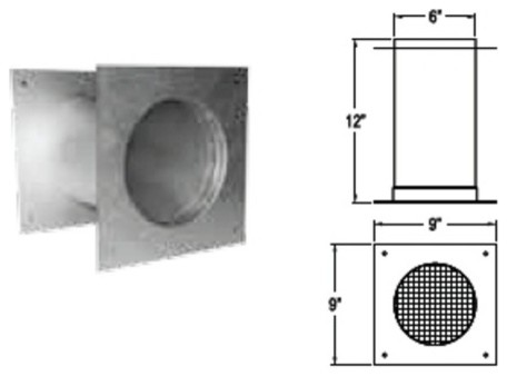 DuraVent 6DT-CAI 6" Inner Diameter - DuraTech Class A Chimney - Heating ...