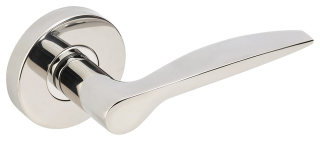 Toronto Lever, Tubular Privacy, Backset, Satin Stainless Steel, 2-3/4 ...