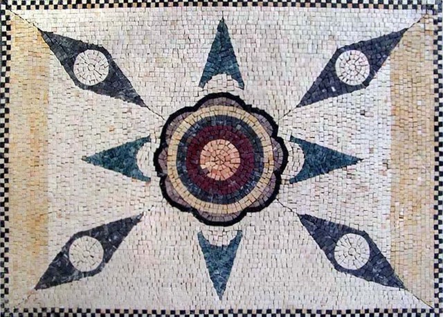 Mosaic Designs, Navigation, 46" x 26" - Contemporary - Tile Murals - by ...