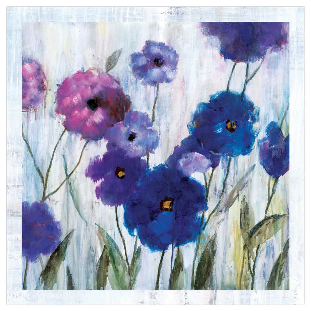 Garden Fresh Flowers 16x16 Canvas Wall Art, 16x16 - Contemporary ...