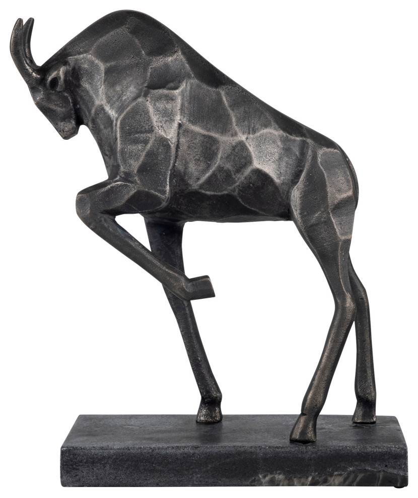 Torero Sculpture, Ant Pewt - Contemporary - Decorative Objects And ...