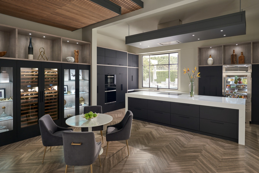 Modern Elegance in Matte Black - Kitchen - Tampa - by Artisan Design ...