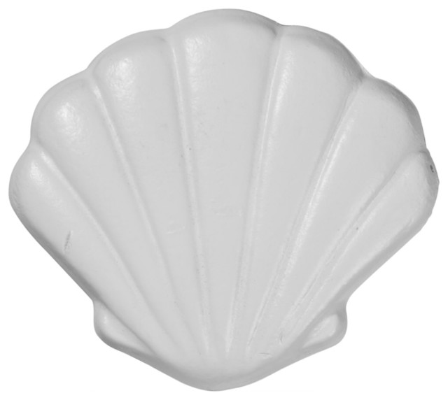 3"W x 2 3/4"H Elsinore Shell Onlay - Traditional - Onlays And Appliques ...