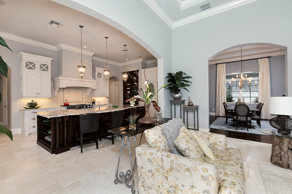 Florida Model Home Project - Traditional - Family Room - Jacksonville ...