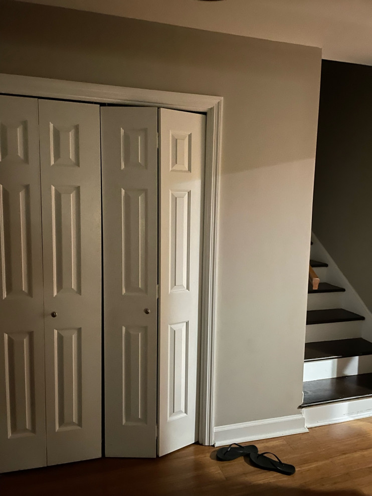 Ideas for converting a coat closet to built in hall tree | Houzz Forum