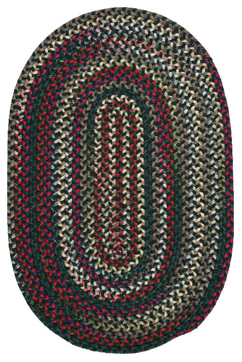 Colonial Mills Chestnut Knoll CK67 Thyme Green Traditional Area Rug, 6 ...