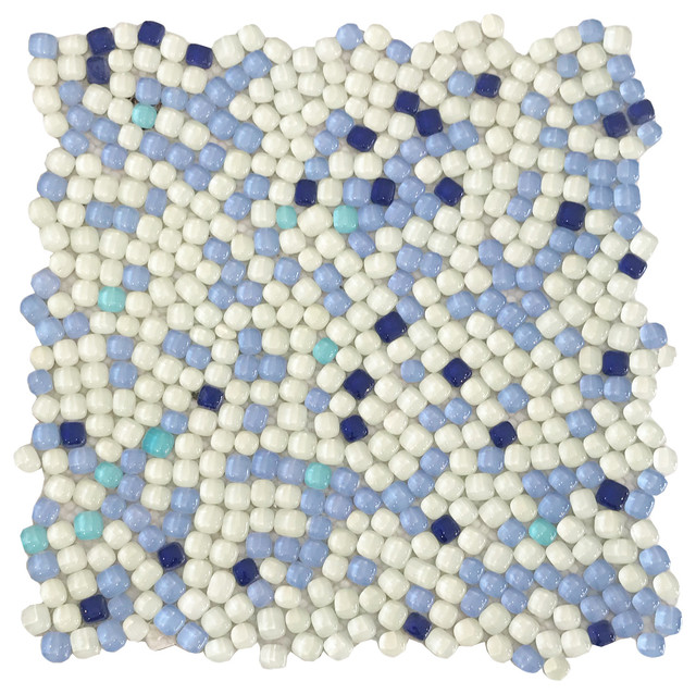 Blue Diamond Pebbels, 5/8 x 5/8 - Contemporary - Mosaic Tile - by Raffi ...