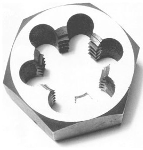 Carbon Steel Hex Die, m4 x .5 - Contemporary - Power Tools - by Drill ...