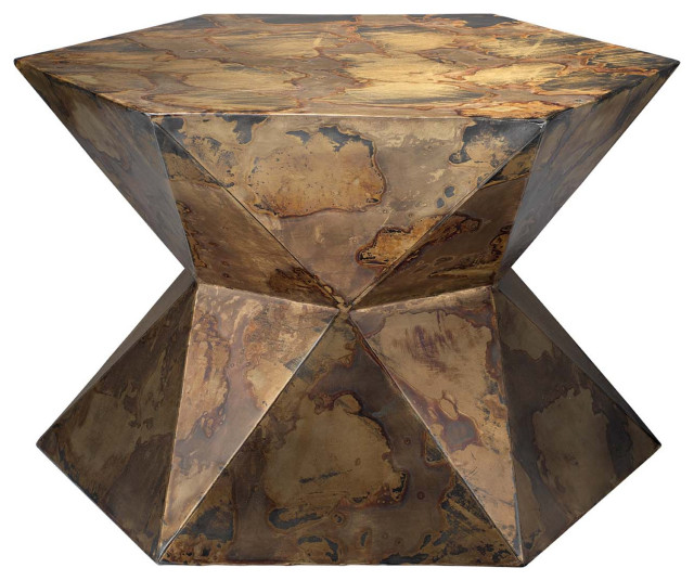 Large Crown Side Table - Contemporary - Side Tables And End Tables - by ...