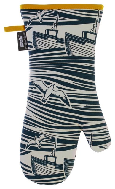 Mini Moderns Whitby Gauntlet - Beach Style - Oven Mitts And Pot Holders ...