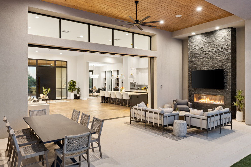 Transitional Mediterranean - Transitional - Patio - Phoenix - by Bowman Design Group | Houzz