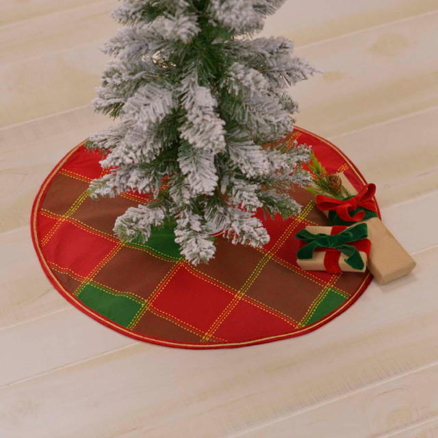 Tristan Mini Tree Skirt 21", 21x21 - Christmas Tree Skirts - by GwG ...