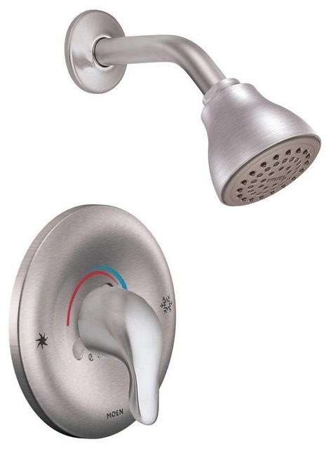 Moen Chateau Pressure Balanced Shower Trim, 7"x8"x7", 7"x8"x7 ...