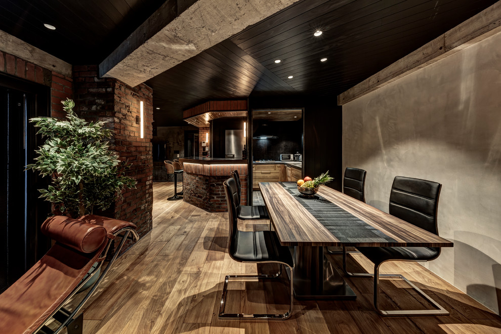 リノベーション_01（マンション） - ラスティック - ダイニング - 東京23区 - studio track72 | Houzz (ハウズ)