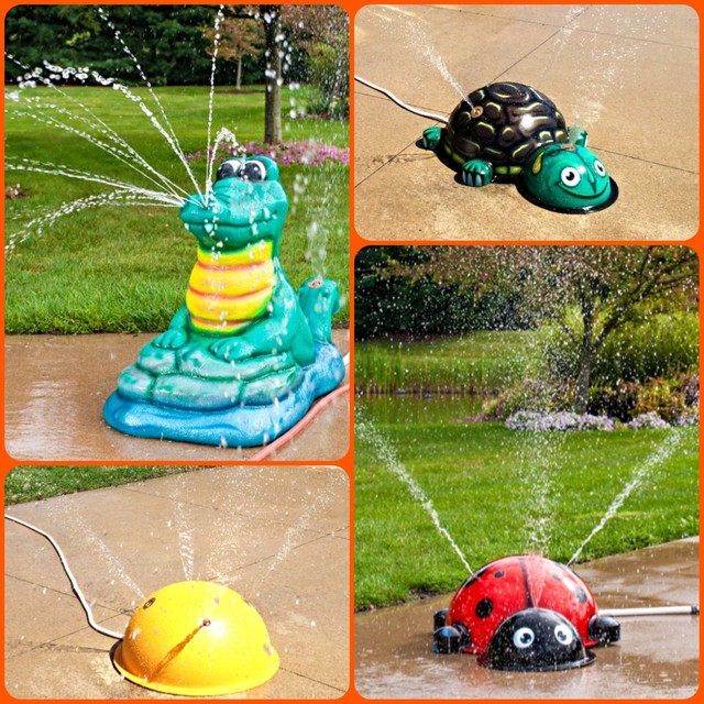 Portable Splash Pad for your backyard - Traditional - Cleveland - by My ...
