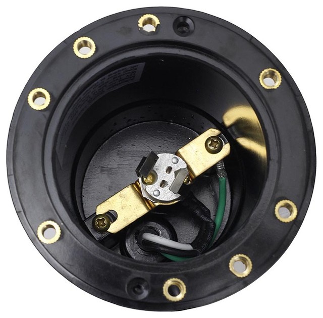 12V Composite Ground Well Light With Open Face Cover - Contemporary ...