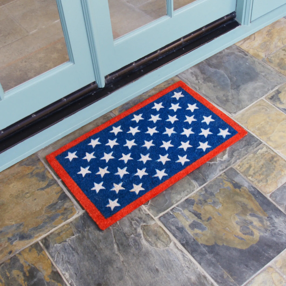 Rubber-Cal American Flag Doormat Kit 18 x 30 2 Door Mats - Contemporary ...