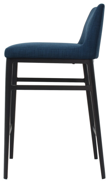 Baron Counter Stool Blue - Contemporary - Bar Stools And Counter Stools ...