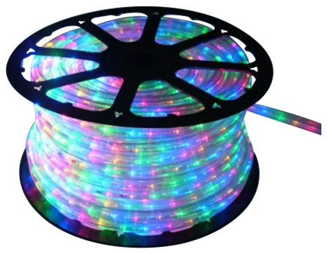 10Mm 150' Spool Of Multi Colored LED Ropelight - Contemporary - Outdoor ...