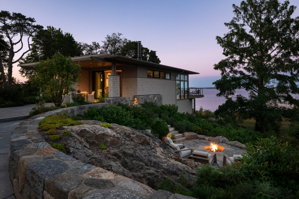The Mooring - Modern - House Exterior - Boston - by Kevin Cradock ...