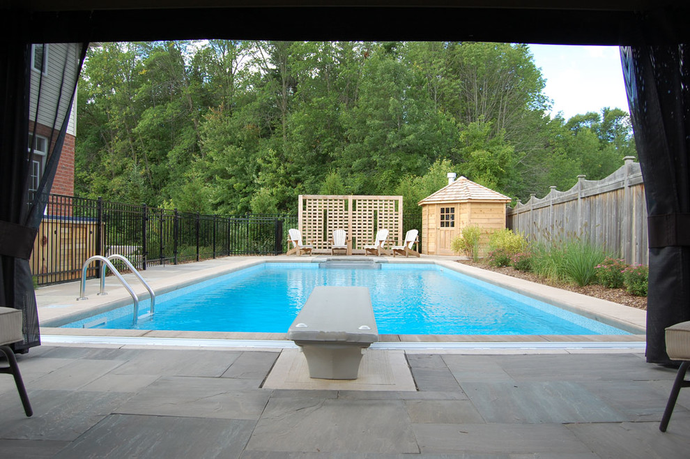 Hilliard - Pool - Toronto - by Earthscape - Pools and Water Features ...
