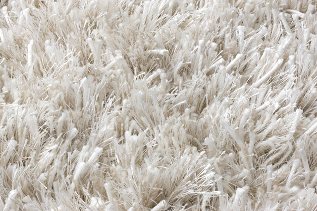 Large Modern Shag Rug, Beige Ronaldo Rug by Linie Design, 5'7"x7'9 ...