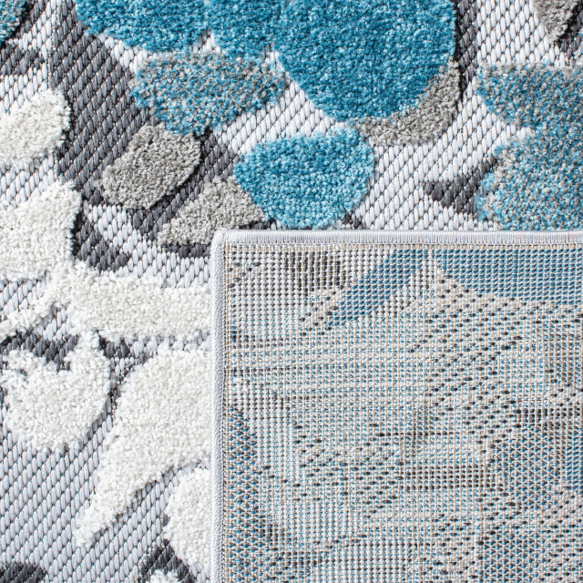 Safavieh Cabana Collection CBN674 Indoor-Outdoor Rug, 5'5"x7'7 ...