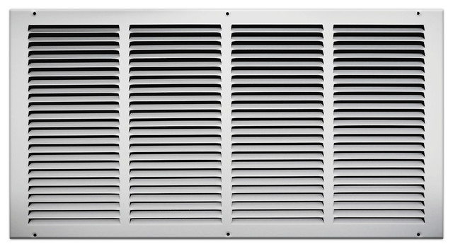 White Wall Return Air Grilles - Contemporary - Registers Grilles And ...