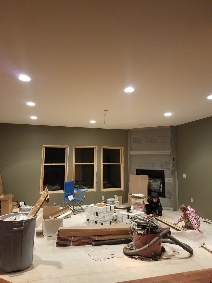 Lighting with open concept