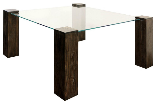 Hartz Dining Table, Large Square - Transitional - Dining Tables - by V ...