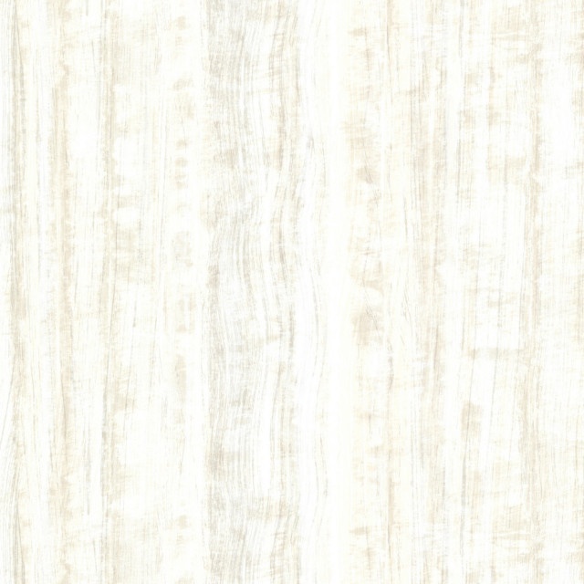 Radiance Cream Stripe Texture Wallpaper - Contemporary - Wallpaper - by ...