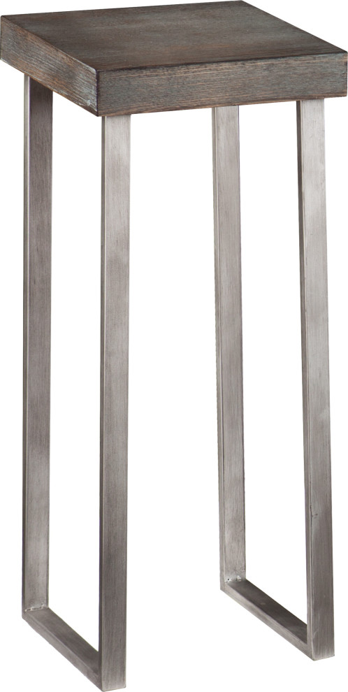 Nolan Pedestal Accent Table - Contemporary - Side Tables And End Tables - by HedgeApple | Houzz