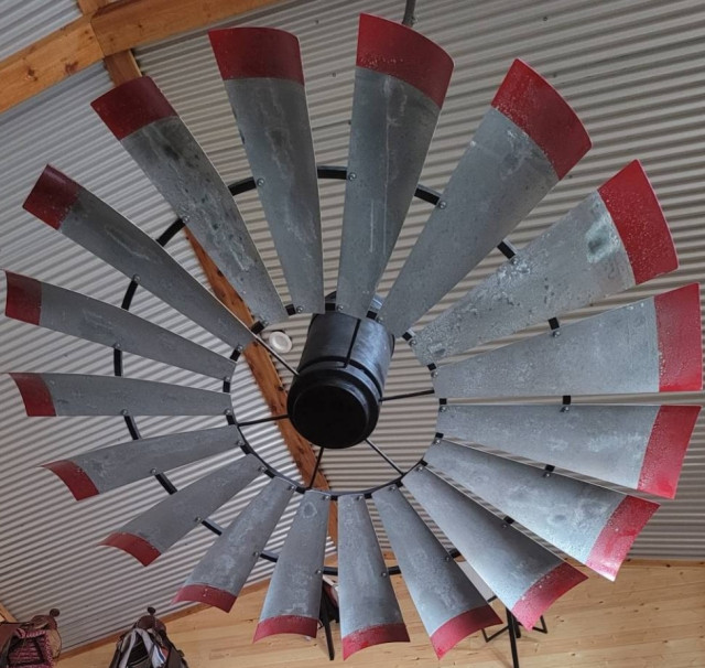 52 Inch Heritage Windmill Ceiling Fan | The Patriot Fan - Farmhouse ...