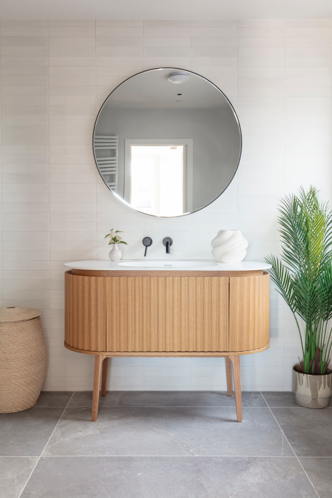 The Nordic Nest - Scandinavian - Bathroom - Hertfordshire - by Randa ...