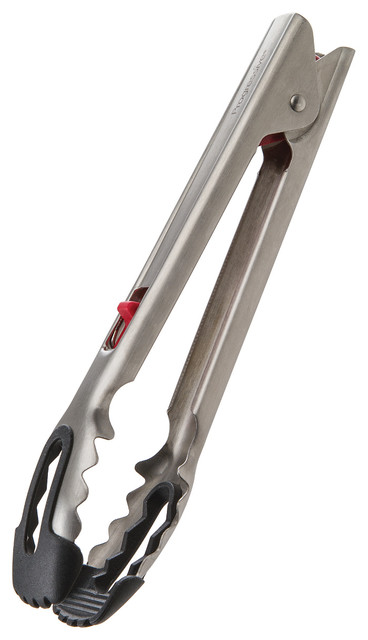Progressive Prepworks 9 Inch One-Handed Locking Tongs - Contemporary ...