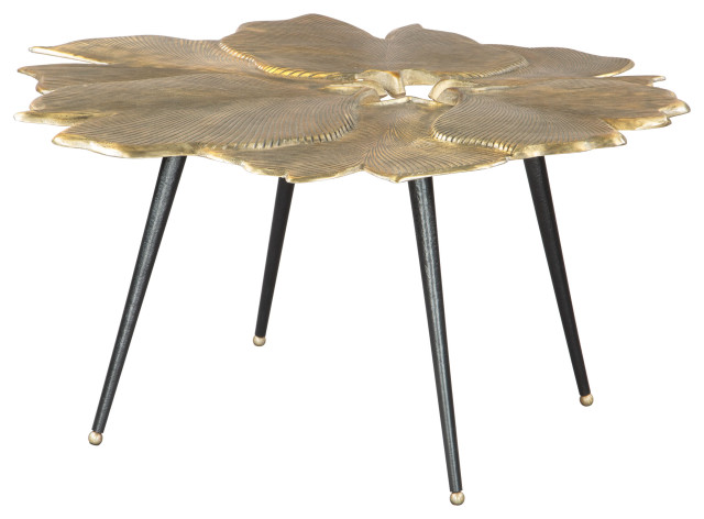 Gingko Coffee Table Antique Brass - Midcentury - Coffee Tables - by ...