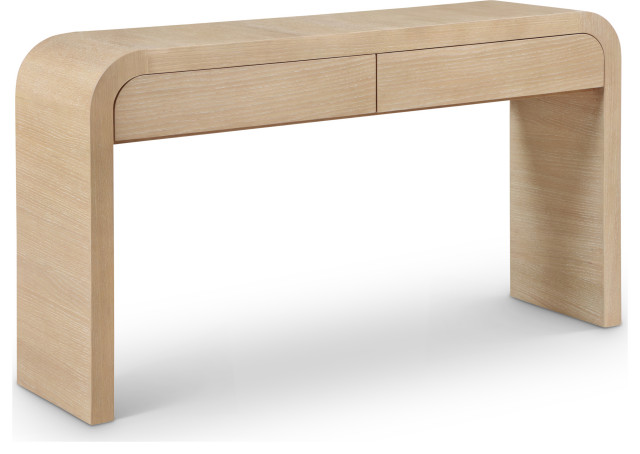 Cresthill Natural Ash Console Table - Transitional - Console Tables ...