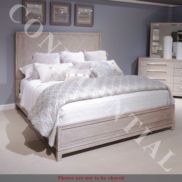 Bernuth Queen Panel Bed - Transitional - Platform Beds - by Modon | Houzz