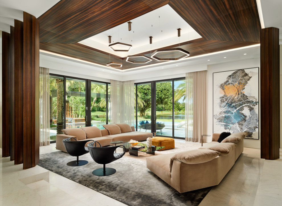Italkraft Millwork - Modern - Living Room - Miami - by Italkraft | Houzz