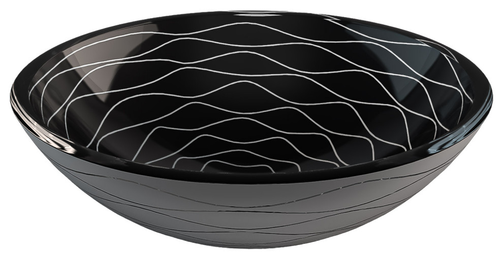 Luxury Wave Contemporary Vessel Sink - Contemporary - Bathroom Sinks ...