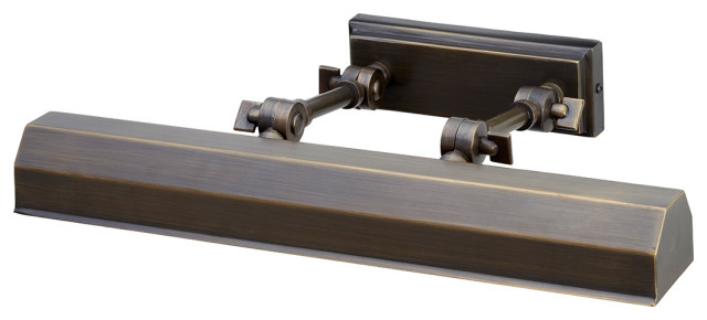 Chawton 1 Light Medium Picture Light in Dark Bronze - Transitional ...